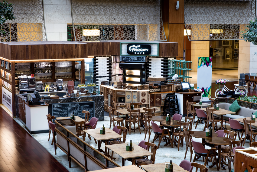 Restaurant Finishes Services: Cafe Meem | 360 Mall