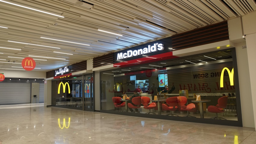 Restaurant Finishes Services: McDonald's | Al Manara Mall