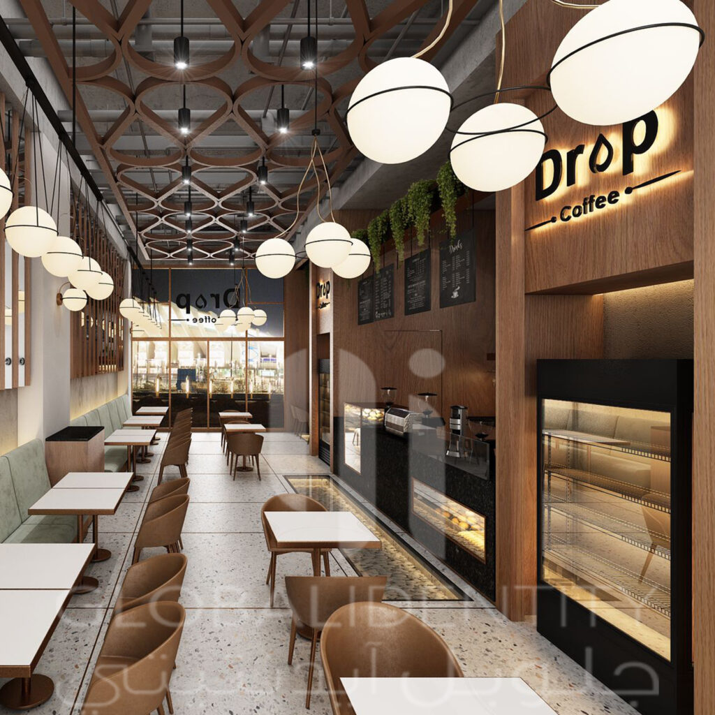Interior Design Project: Drop Café | The Walk Mall
