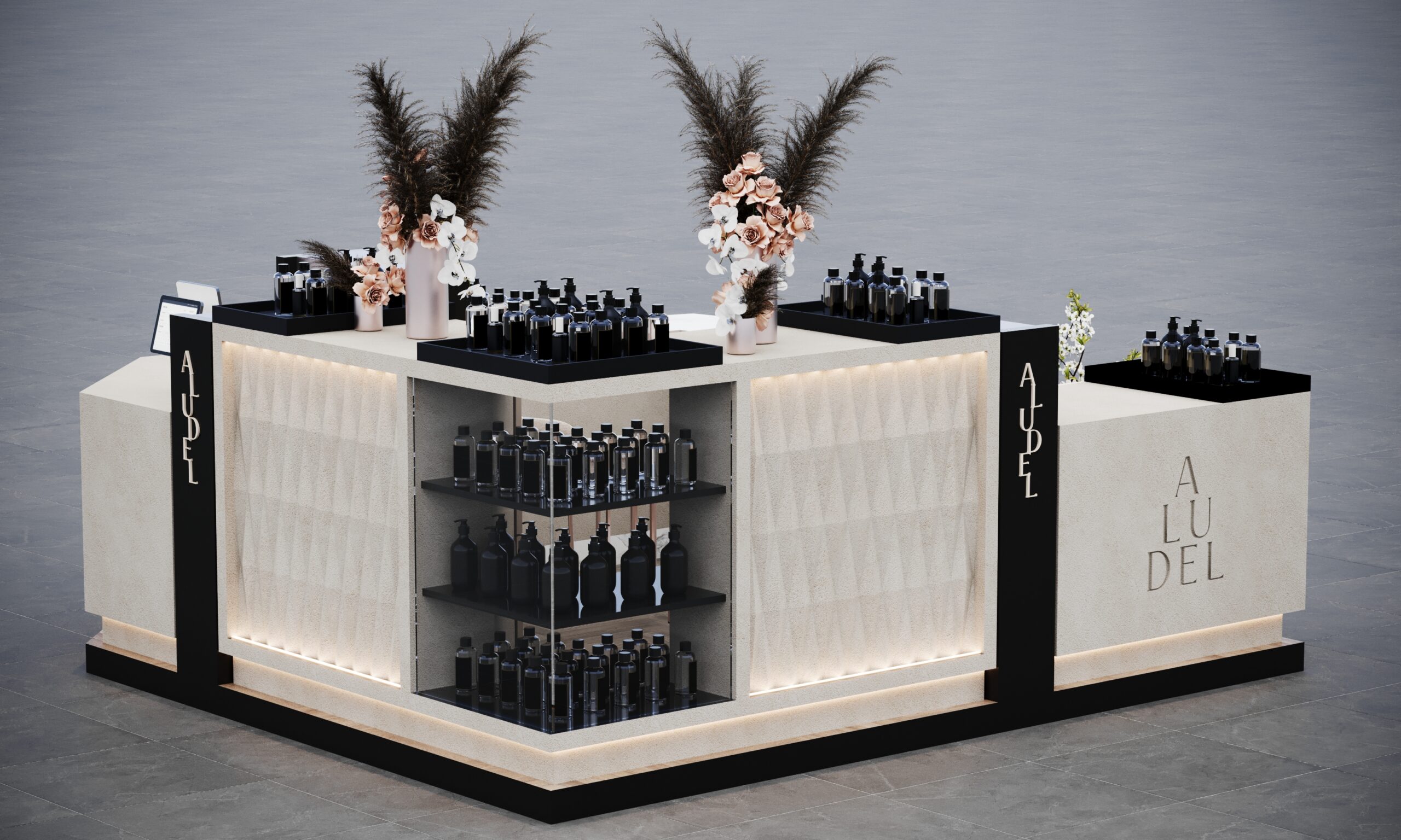 Interior Design Project: Aludel Booth | The Avenues Mall